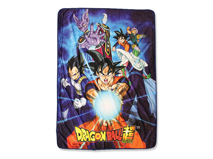 Dragon Ball Super Group Sublimation Throw Blanket - DBZ Figures.com