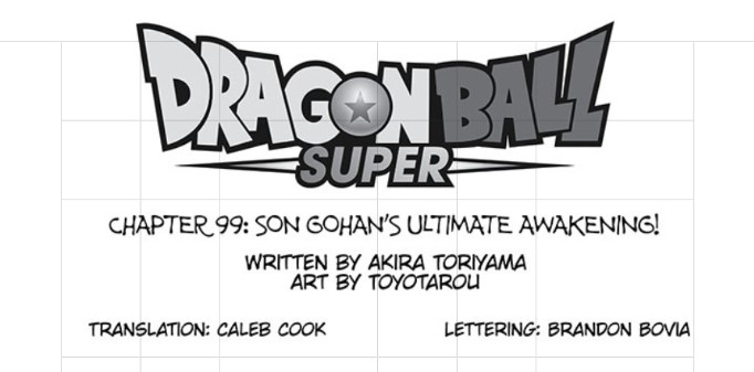 DBS Manga Chapter #99 Gohan's Awakening! - DBZ Figures.com